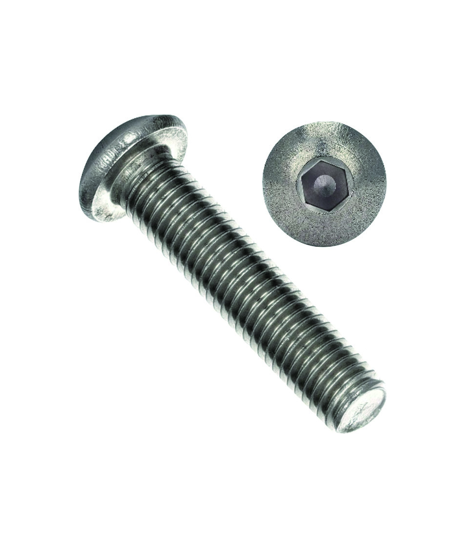 V2A Edelstahl Schrauben 5,5 Inbus - DH Zaunsysteme GmbH